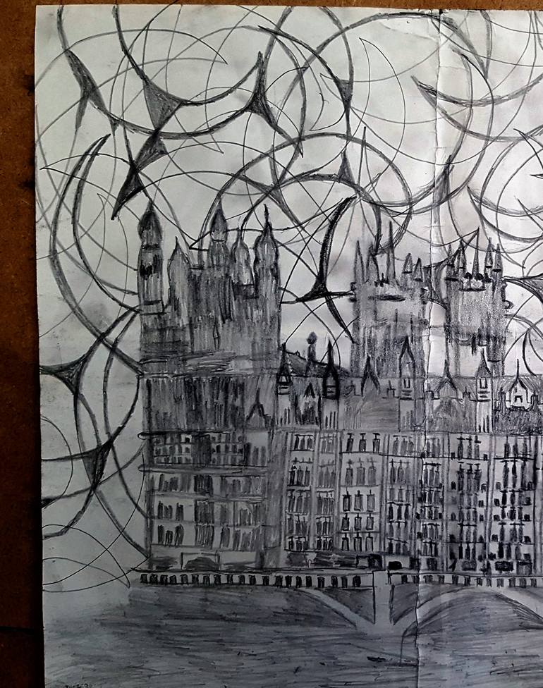 Drawing no.1 Drawing by Sophie Nelson-Iye | Saatchi Art