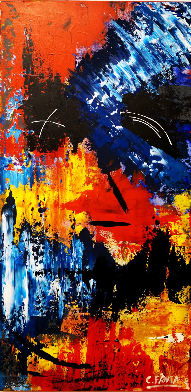 All Ages Show Painting by Captain Fanta | Saatchi Art