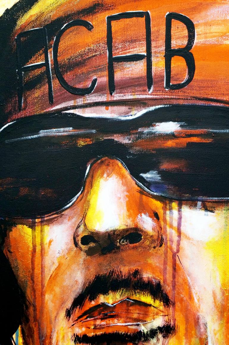 ACAB / Gaddafi Painting by Captain Fanta | Saatchi Art