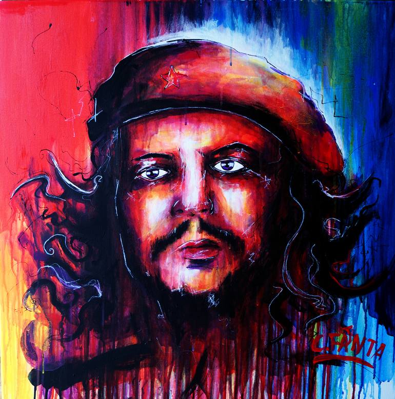 Che Guevara Painting by Captain Fanta | Saatchi Art