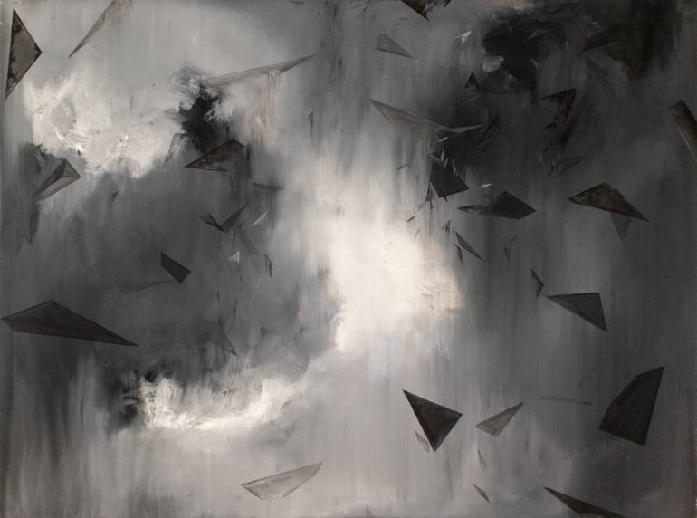 Collapse of Universe Painting by Suki Zhang | Saatchi Art