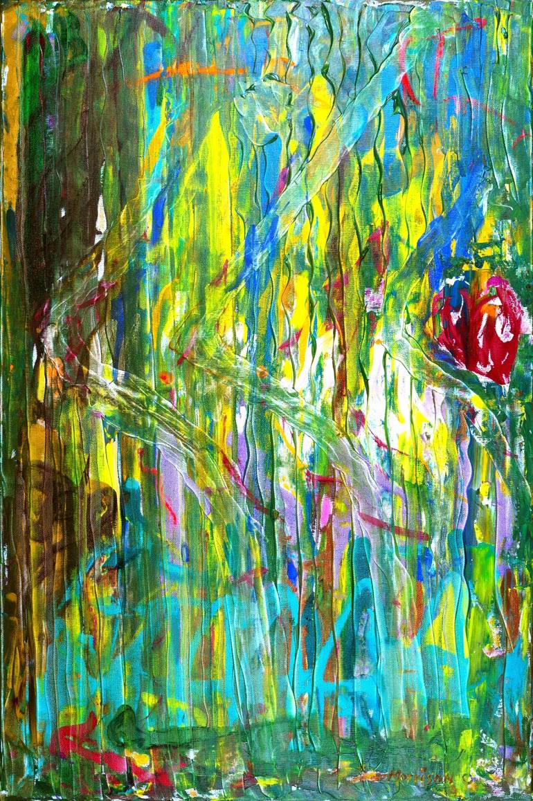 Abreast of Cancer # 12 Painting by Michael Todd Morrison | Saatchi Art