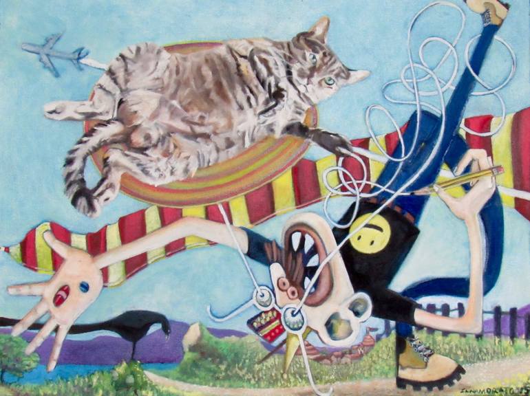 over and out Painting by Timothy Innamorato | Saatchi Art