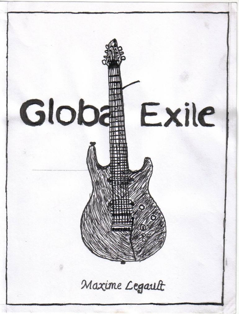 Global Exile Drawing by Candyce Boosamra | Saatchi Art