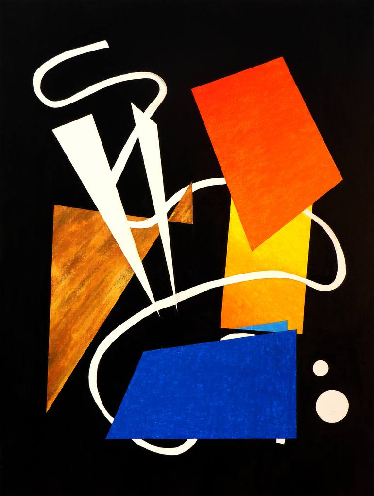 Master Dôgen's Udon Painting by Vincent Glo | Saatchi Art