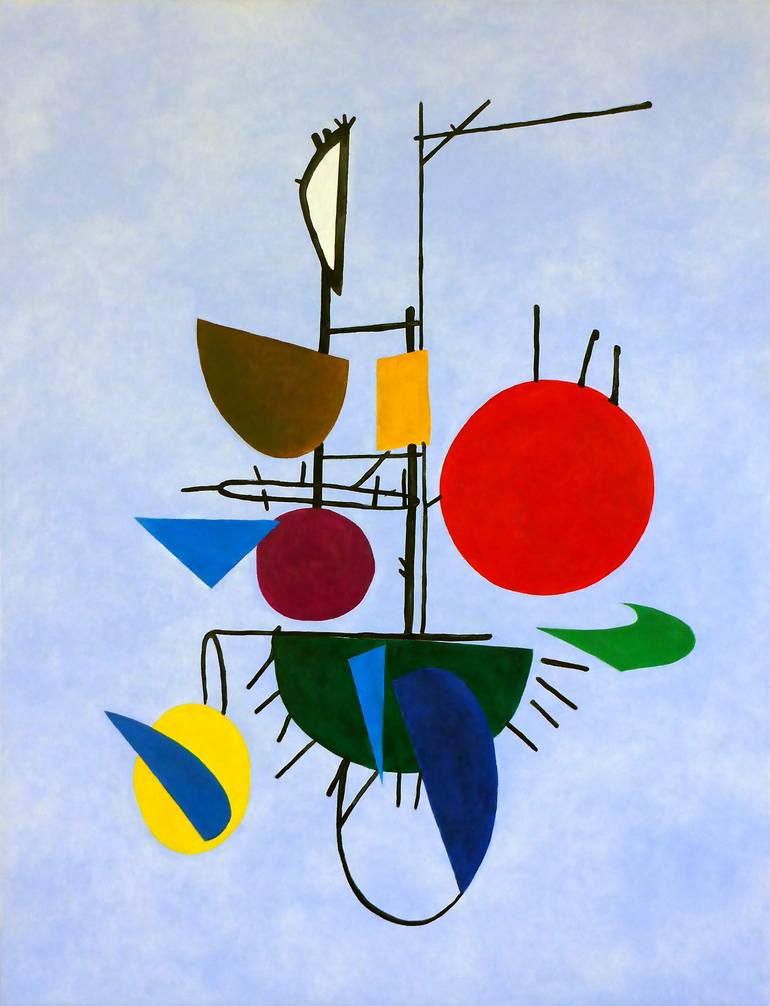 Navigatron de Haut-Ciel Painting by Vincent Glo | Saatchi Art