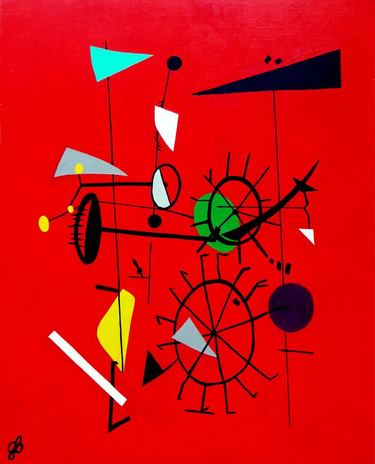 Samurai of the Wasabi Order Painting by Vincent Glo | Saatchi Art