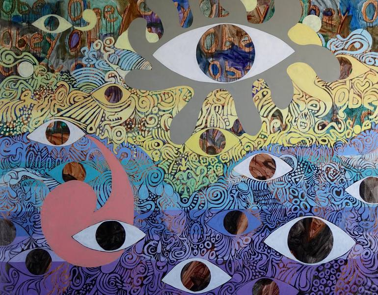 Candy Painting by David Kelly | Saatchi Art