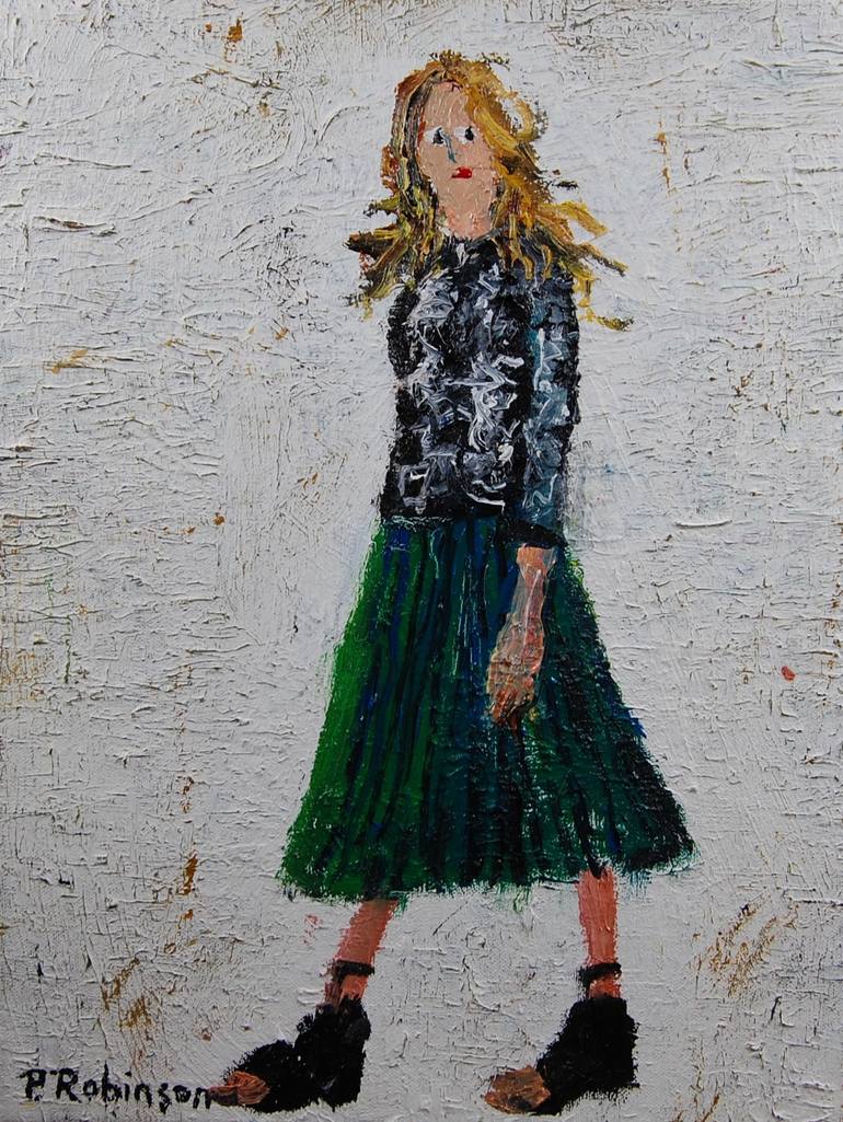 'Don't Look Now' Painting by Paul Robinson | Saatchi Art