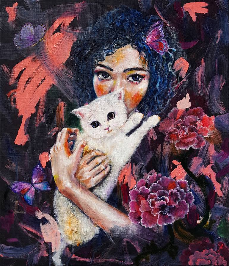 Embrace Painting by Eury Kim | Saatchi Art