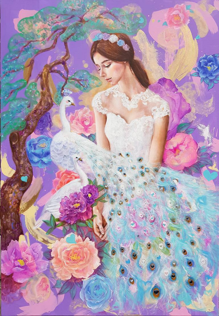 Sweet dreams Painting by Eury Kim | Saatchi Art