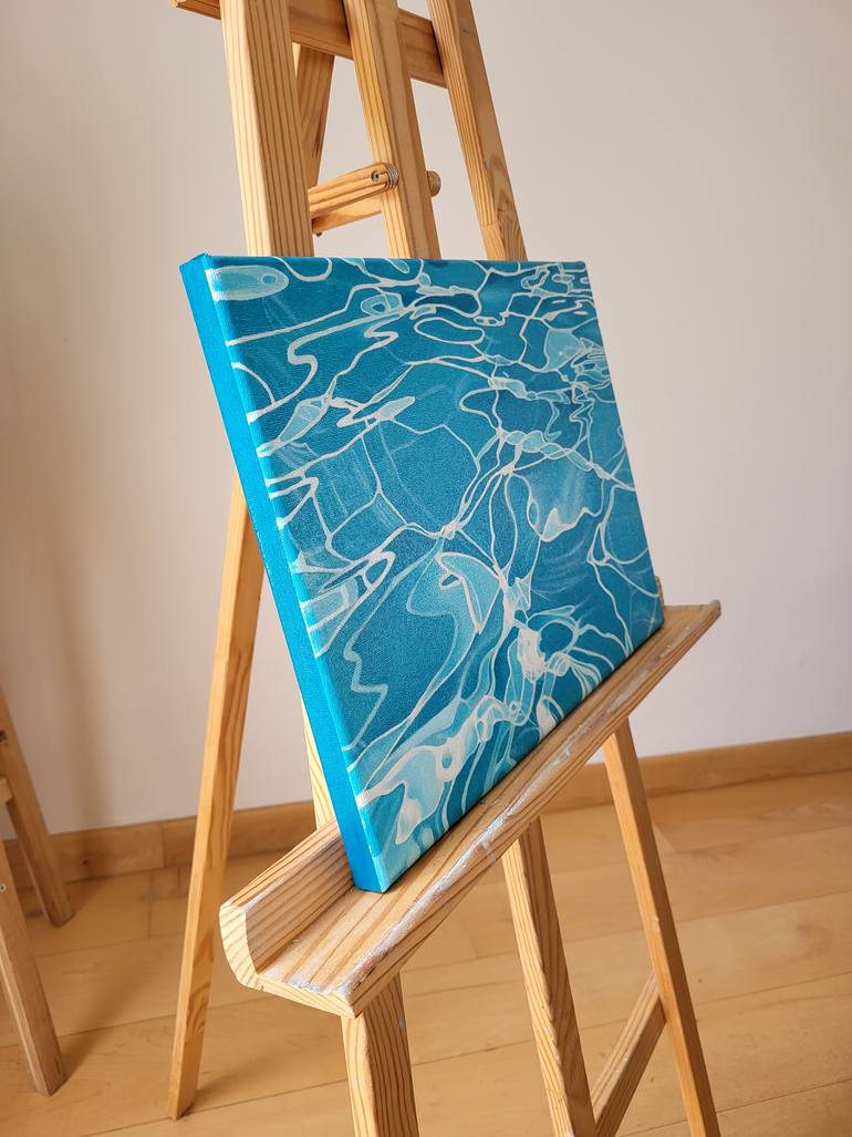 Water Study 2 Painting by Julia Tulub | Saatchi Art