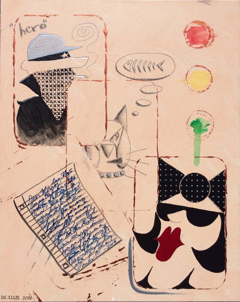 Dear Mirror: Painting by David Craig Ellis | Saatchi Art