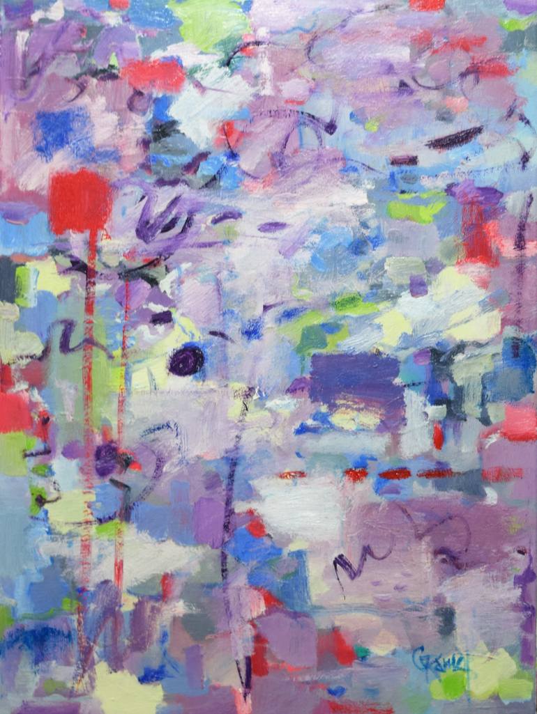 Martha at the Mardi Gras Painting by Claudia Ramey | Saatchi Art