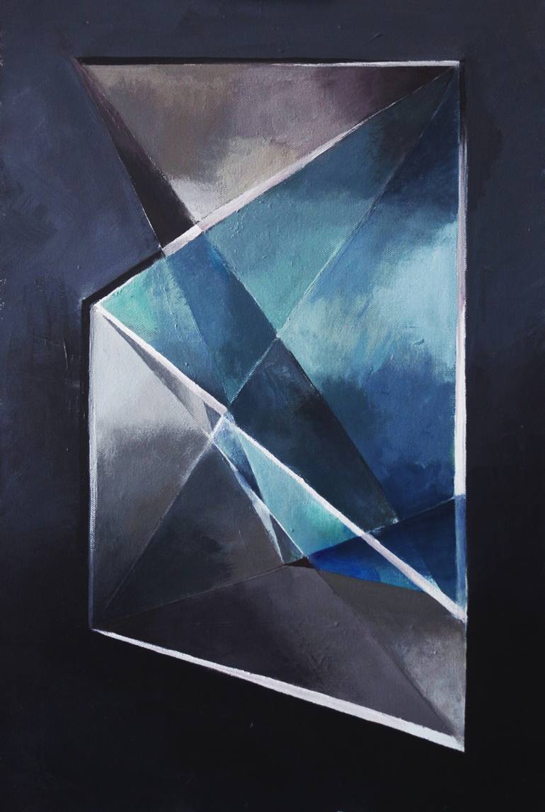 Crystal Object Painting by Bulat Baishev | Saatchi Art