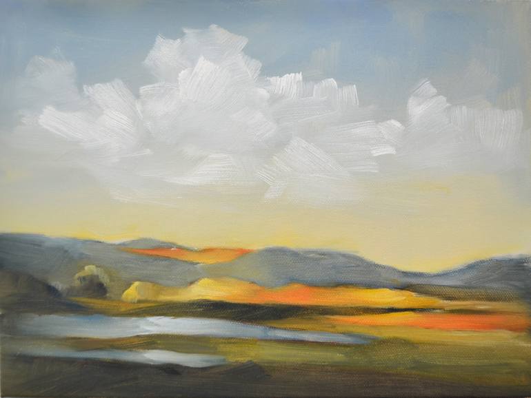 Oregon Morning Painting by Cheryl Wilson | Saatchi Art