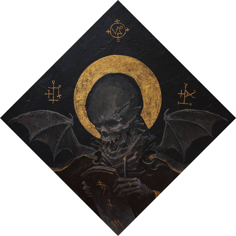 Covenant Table Icon Painting by Vladimir Chebakov | Saatchi Art