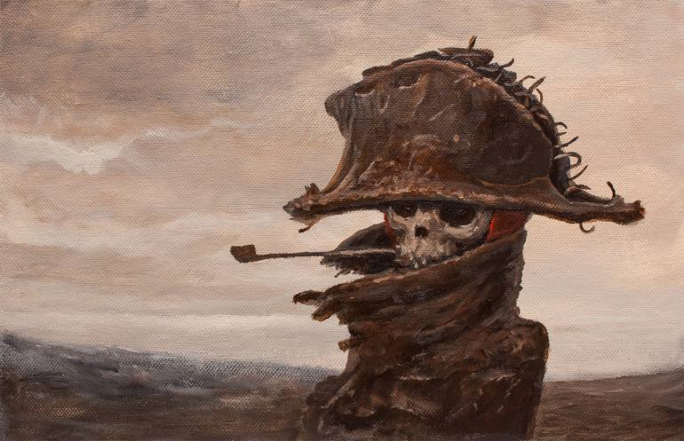 Old Picaroon Painting by Vladimir Chebakov | Saatchi Art