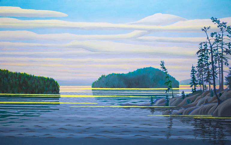 Southern Passage Painting by Michael Woodside | Saatchi Art