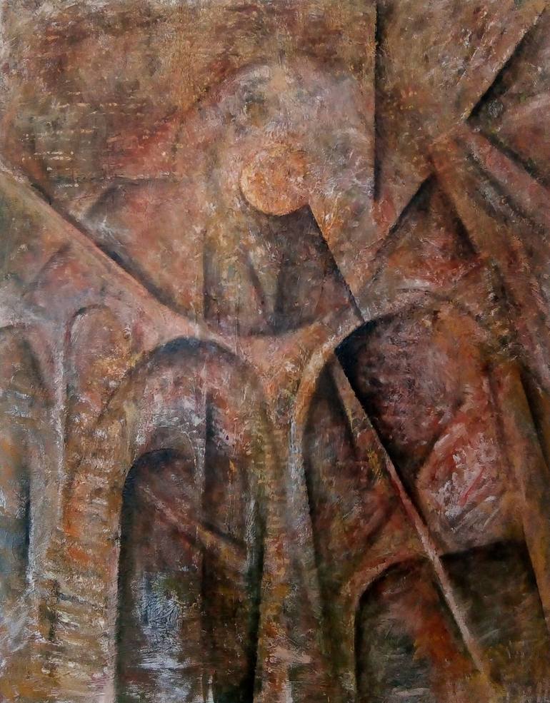 cathedral Painting by Arturo Del Rio Rodriguez | Saatchi Art