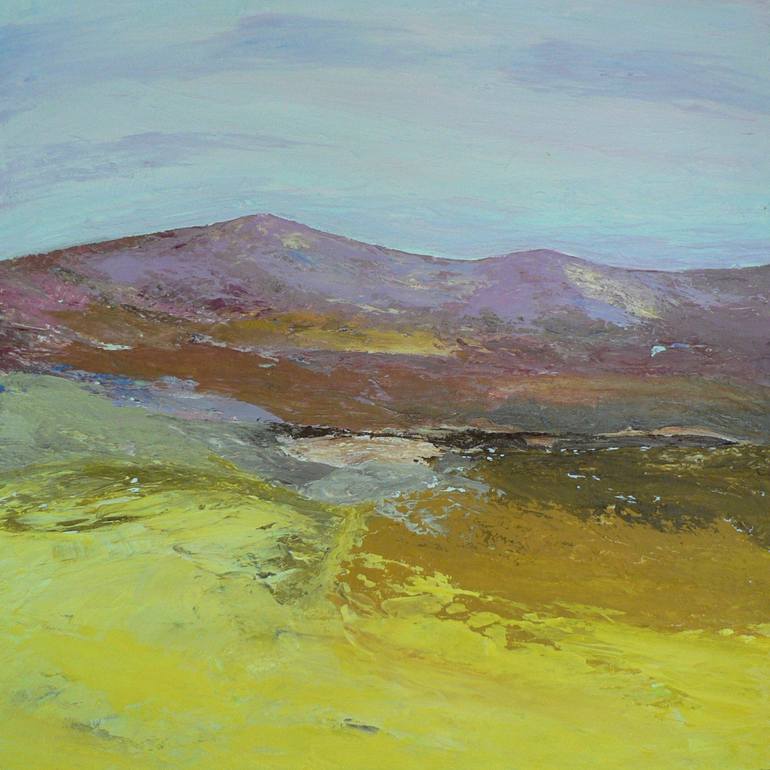 valley view Painting by Norma Rowe | Saatchi Art