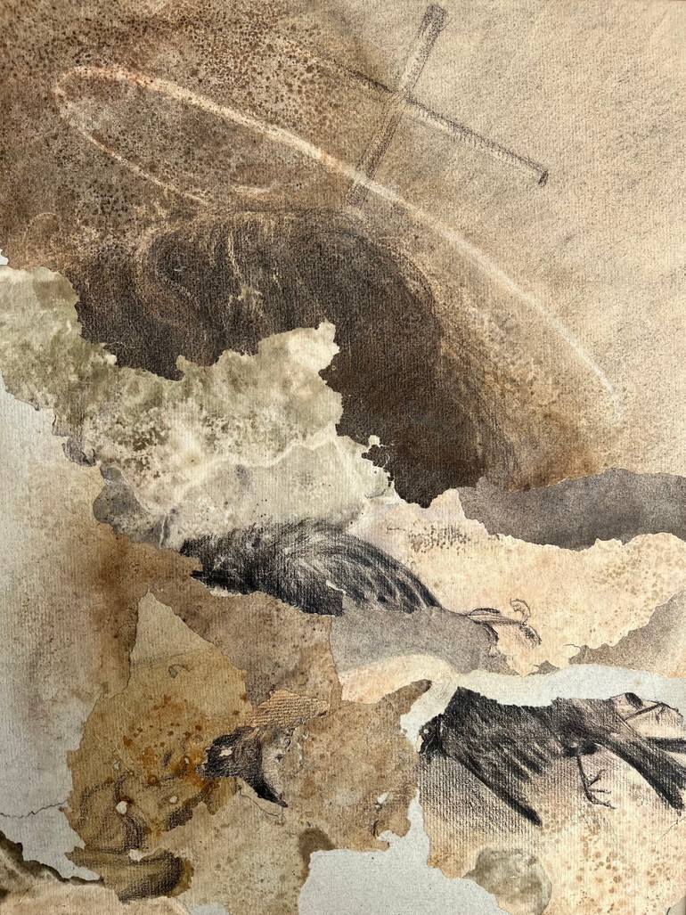 Birds Rising Drawing by George Suter | Saatchi Art