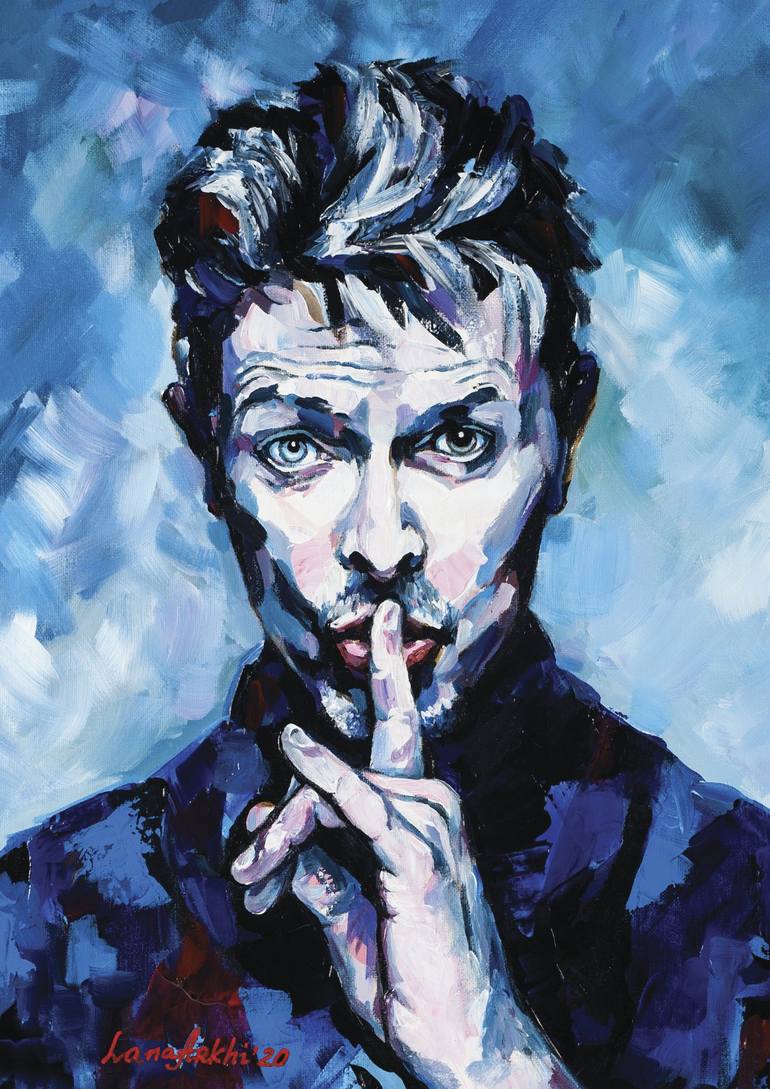 David. Portraits by Lana Arkhi RMS Painting by Lana Arkhi | Saatchi Art