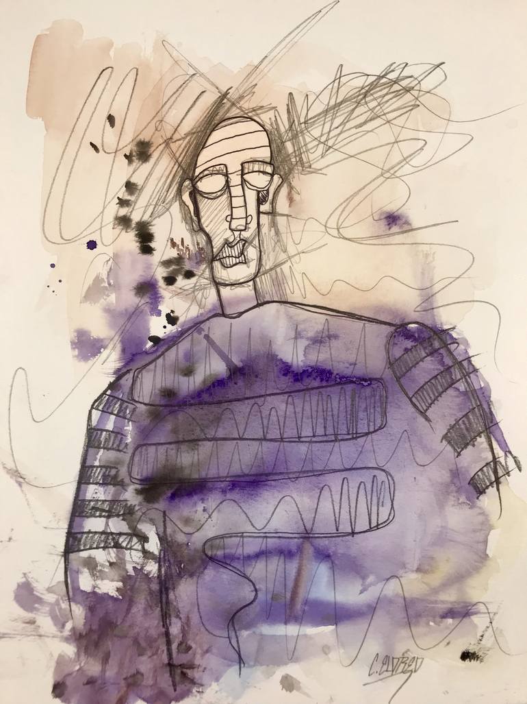 Portrait 1 Painting by Christopher Eldred | Saatchi Art