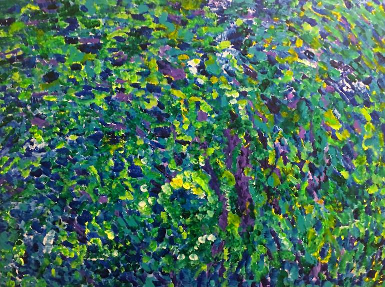 Garden I Painting by Morela Avilan | Saatchi Art