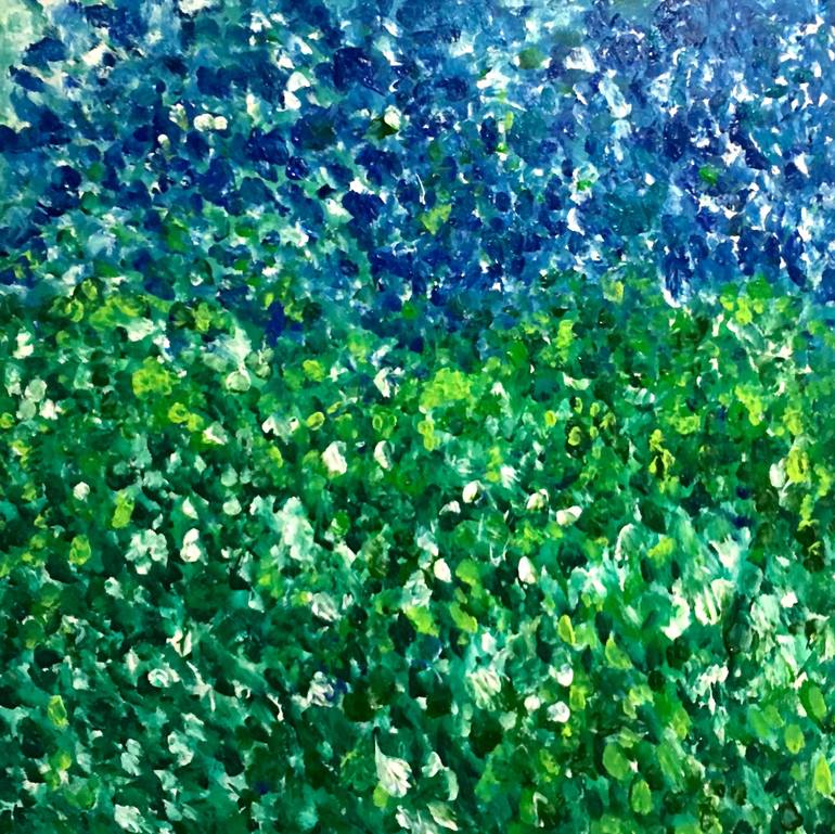 Garden I Painting by Morela Avilan | Saatchi Art