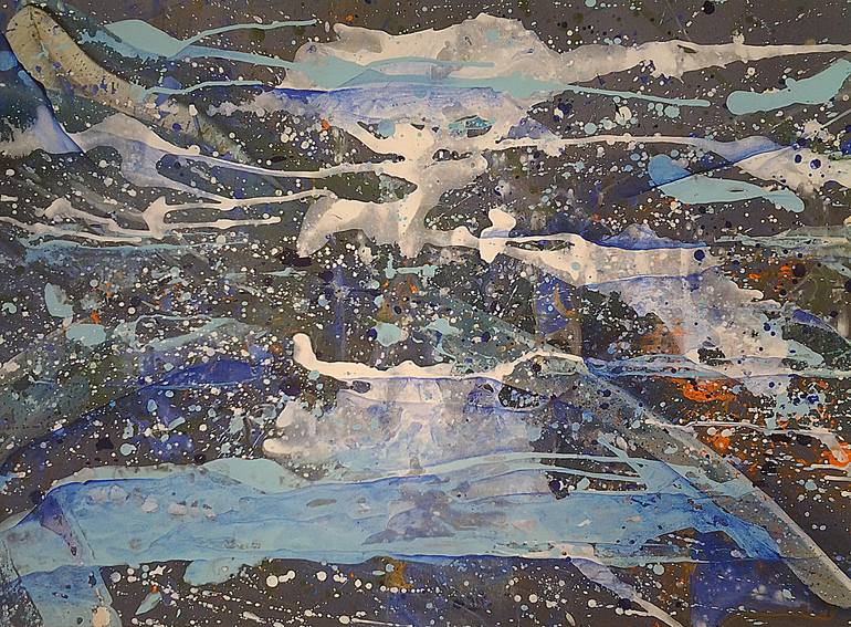 ...in profondità... Painting by Angelo Antonio Falmi | Saatchi Art