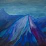 Blue Mountains Painting by Becky Danese | Saatchi Art
