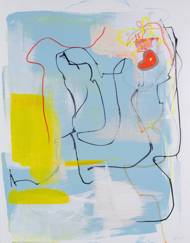 Signal Field III (Counterpoint) Painting by Maria Lankina | Saatchi Art