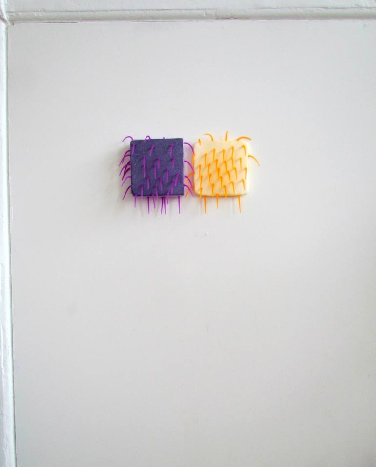 Sucker Tiles Sculpture by Fiona Beveridge | Saatchi Art