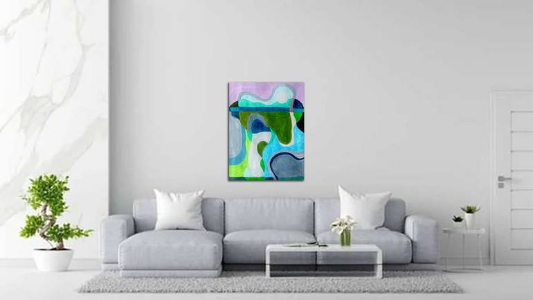 Composition 50A Painting by Ram Patil | Saatchi Art