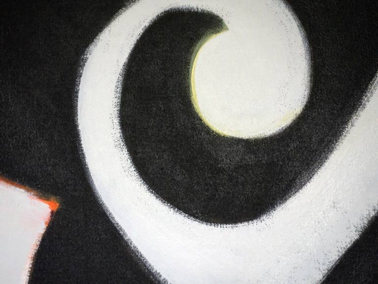 Moon Bright Painting by Michelle Louis | Saatchi Art