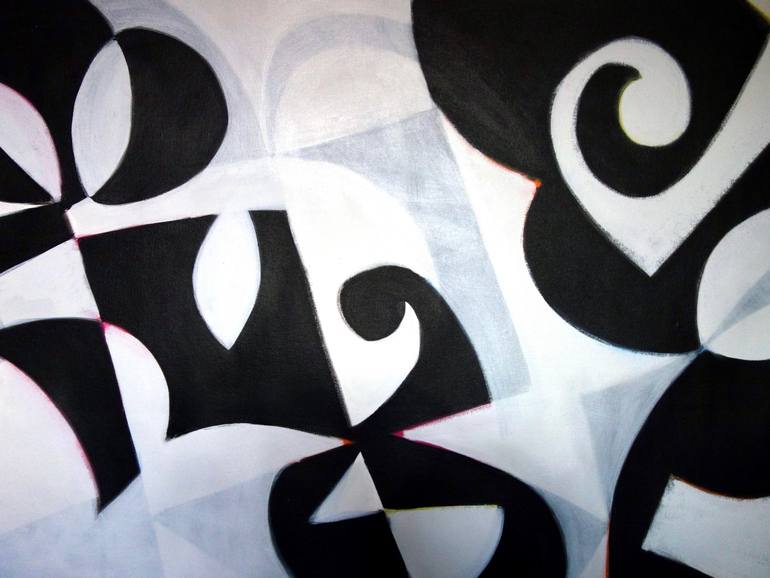 Moon Bright Painting by Michelle Louis | Saatchi Art