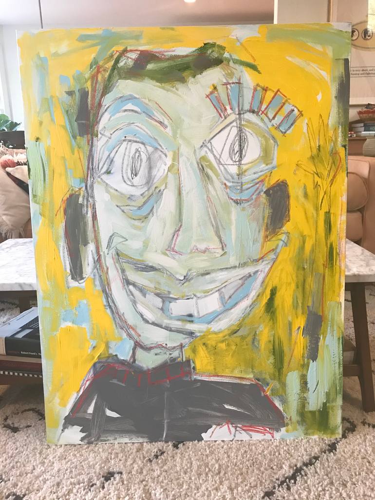 The People You Meet Painting by Sarah Trundle | Saatchi Art