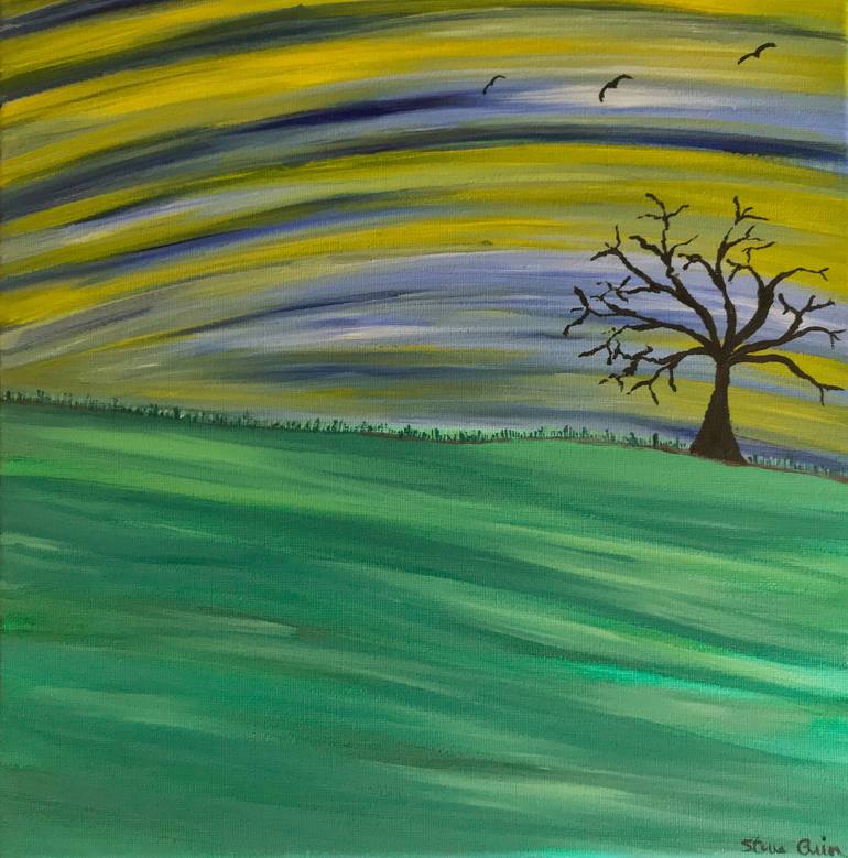 Lonelyness Painting by Forest Arts | Saatchi Art