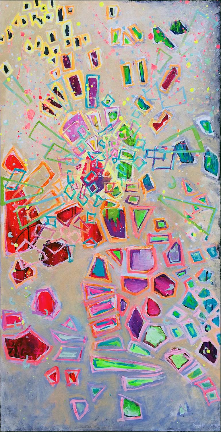 Festival of Triumph Painting by Stephen Lursen | Saatchi Art