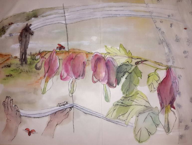 my world album Painting by Debbi Saccomanno Chan | Saatchi Art