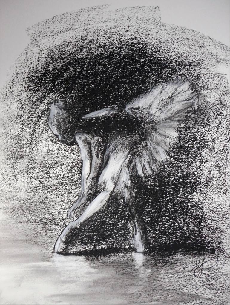 Dancer #40 Drawing by Haelyn Y | Saatchi Art