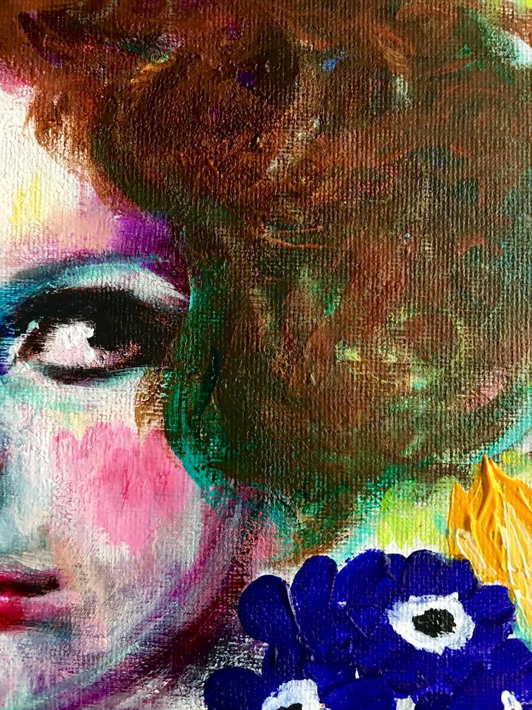Ms. Almost Painting by Haelyn Y | Saatchi Art