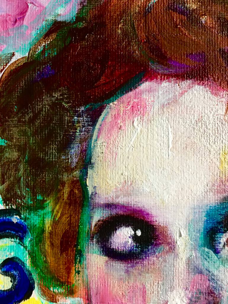 Ms. Almost Painting by Haelyn Y | Saatchi Art