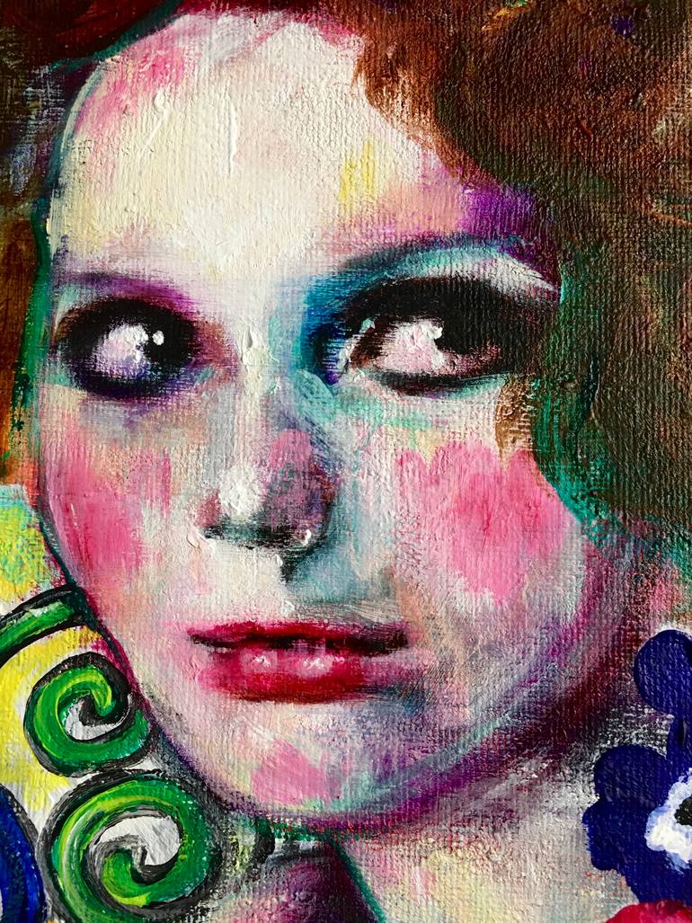 Ms. Almost Painting by Haelyn Y | Saatchi Art