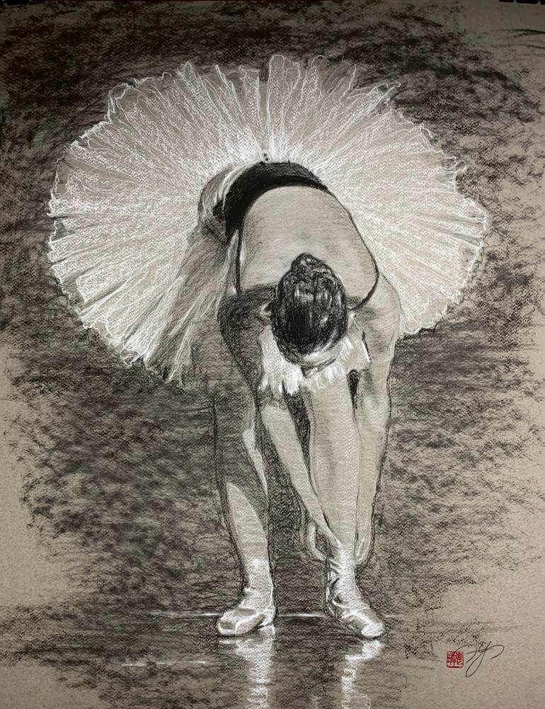 Dancer #78 Drawing by Haelyn Y | Saatchi Art