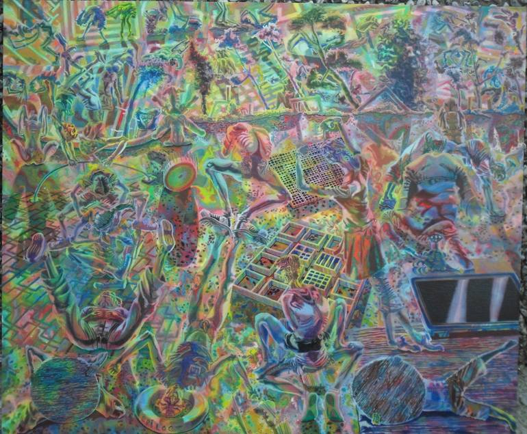 Irrationalism VII Painting by Darko Đurović | Saatchi Art