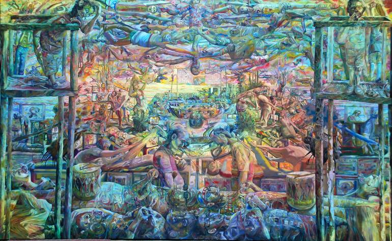 Irrationalism XII Painting by Darko Đurović | Saatchi Art