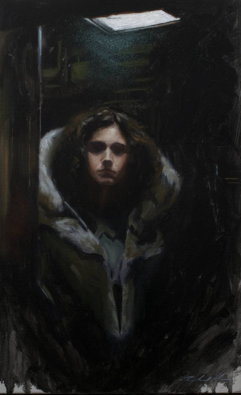 Rachels escape Painting by Richard Mauro | Saatchi Art