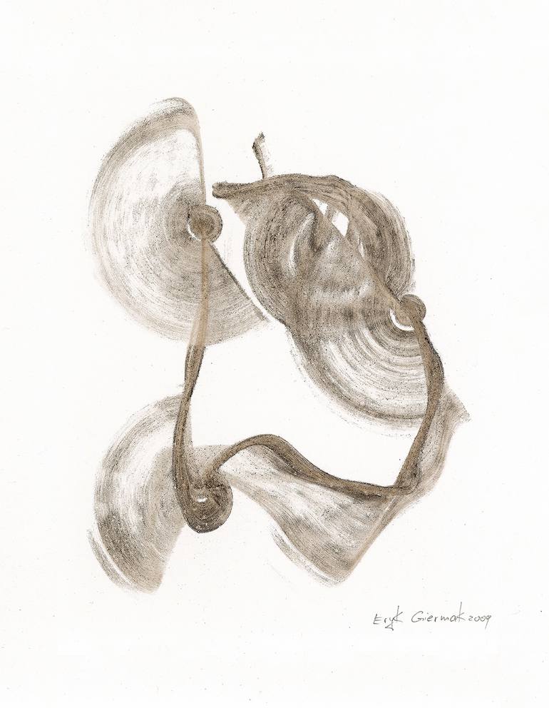 Courting Drawing by Eryk Giermak | Saatchi Art